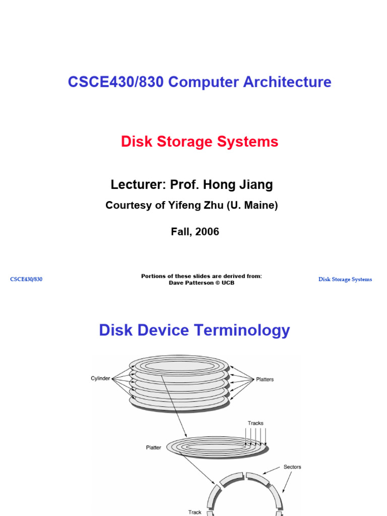 Disk Storage Systems 2 | PDF | Hard Disk Drive | Disk Storage