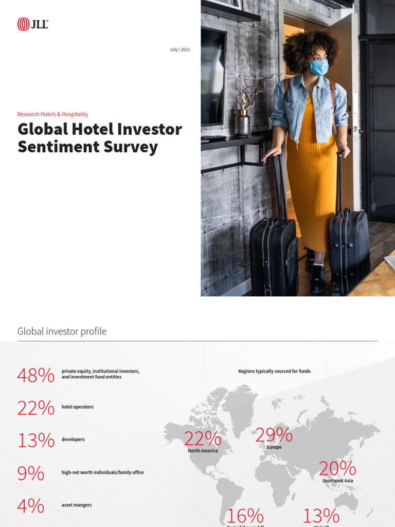 JLL Hotel Investor Sentiment 2021 H1 | PDF | Investing | Mergers And ...
