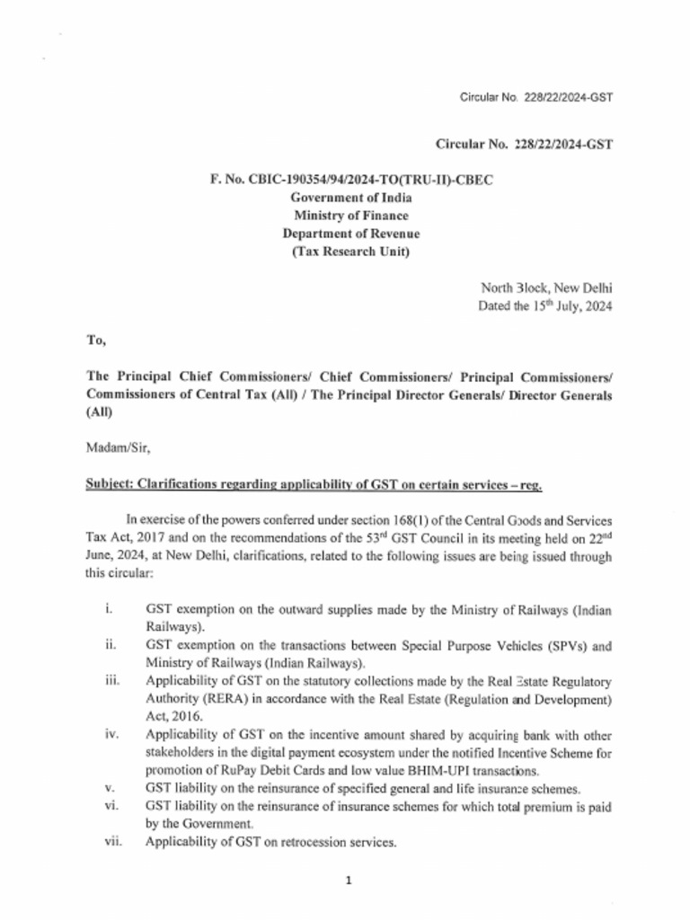 Circular-No-228-2024 | PDF