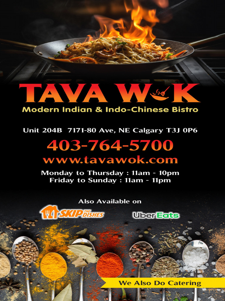 Tavwok Menu | PDF