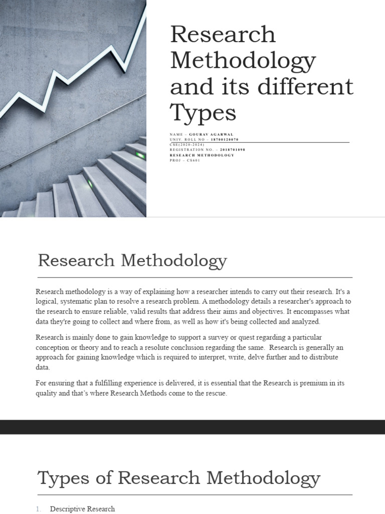 Gourav Methodology and Its Different Types | PDF | Methodology | Quantitative Research