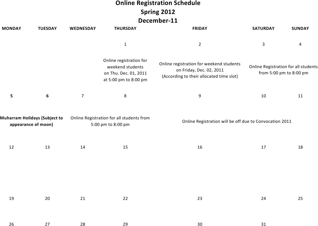 Online Registration Schedule | PDF | Foreign Language Studies ...