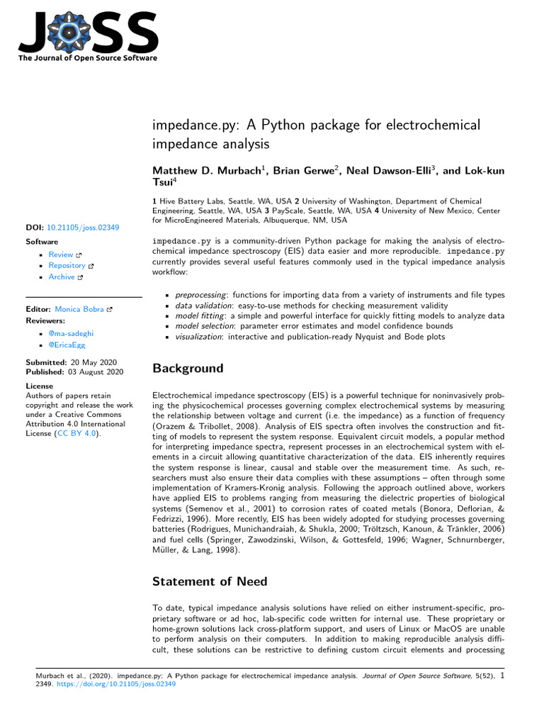 Impedance Py | PDF | Data | Regression Analysis Impedance Py | PDF | Data | Regression Analysis