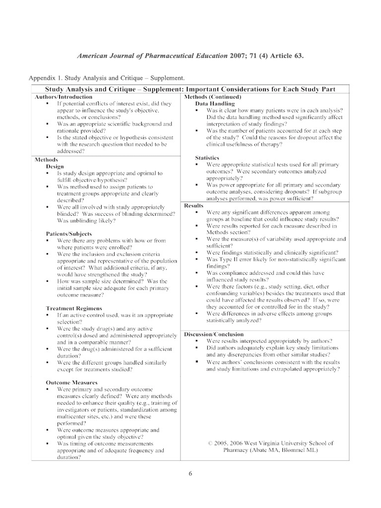 Analysis & Critque | PDF