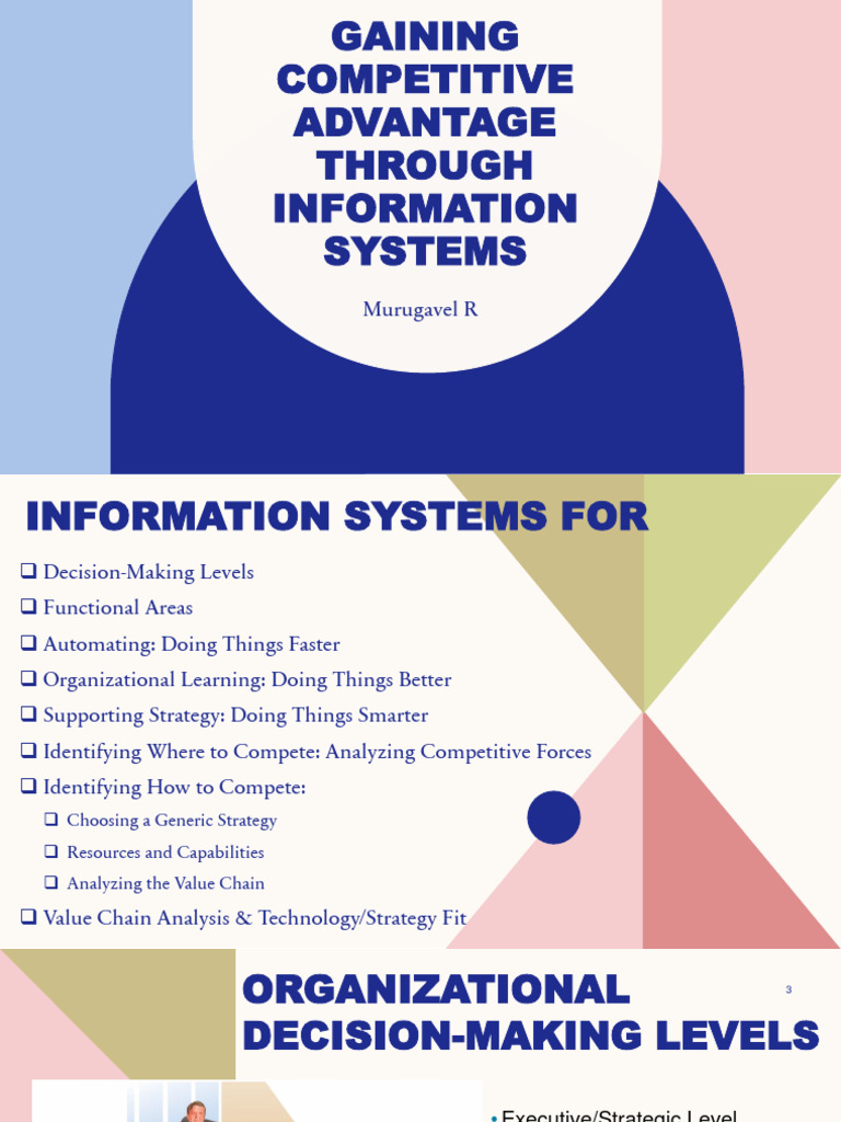 Module 1 Part 2 | PDF | Information System | Automation