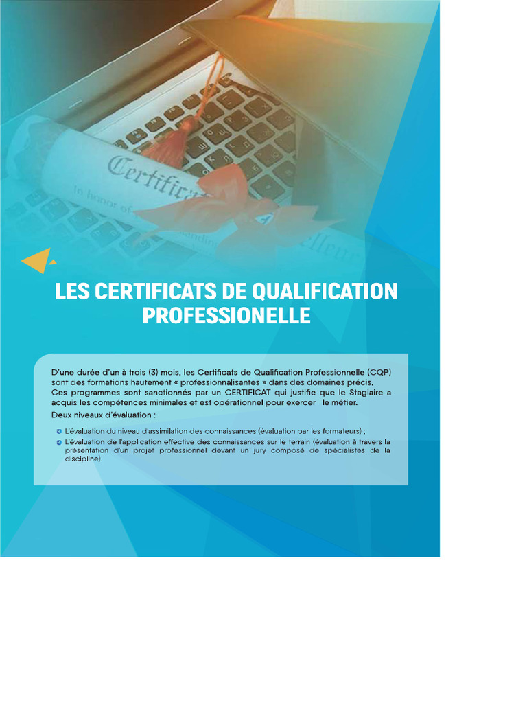 CATALOGUE-CERTIFICATS 2024 | PDF