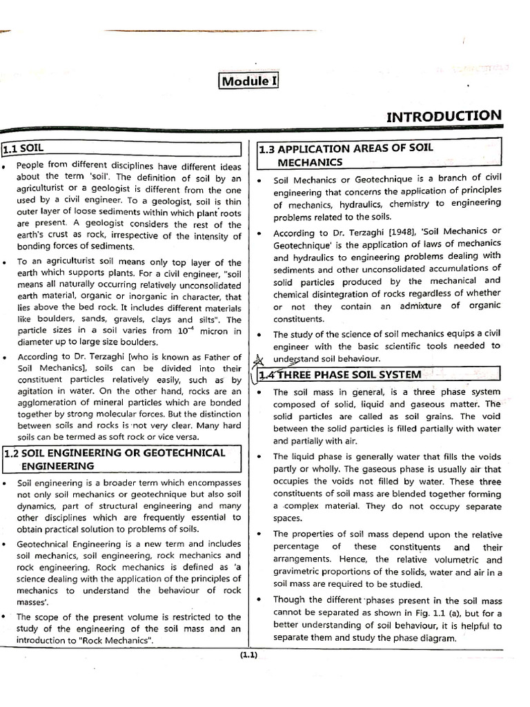 Geotechnical Engineering Civil Engg. - dbaTU | PDF