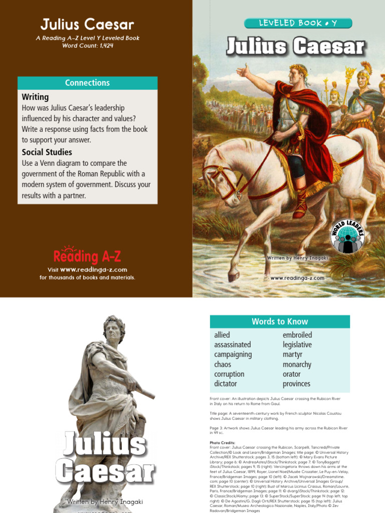 Y - Julius Caesar | PDF | Julius Caesar | Pompey