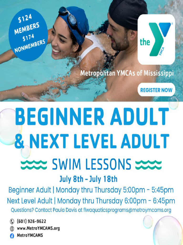 YMCA - Swimming Lessons | PDF