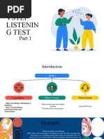 Ecce Speaking Tests - Set 1 | PDF | English Language