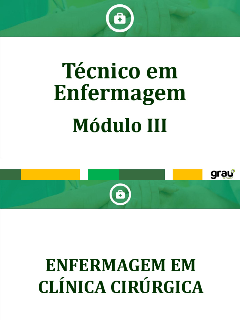 Aula Enfermagem em Cl-Nica Cir-Rgica - Drenos | PDF | Especialidades médicas
