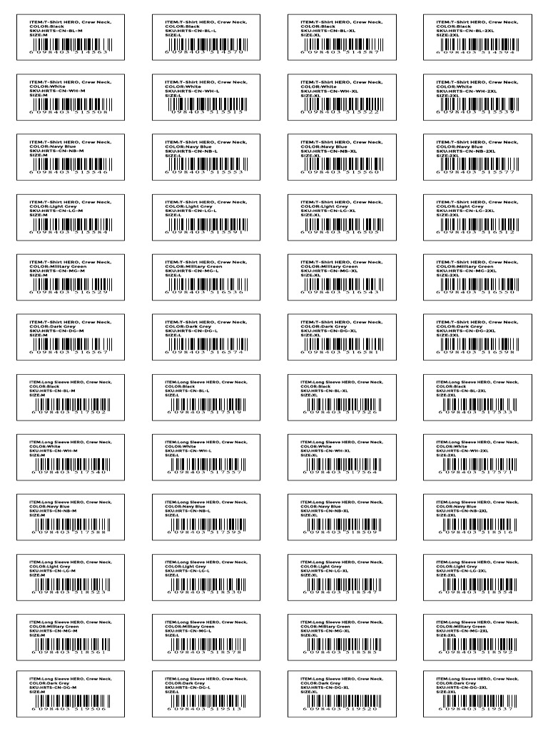 Hero Barcode1 | PDF