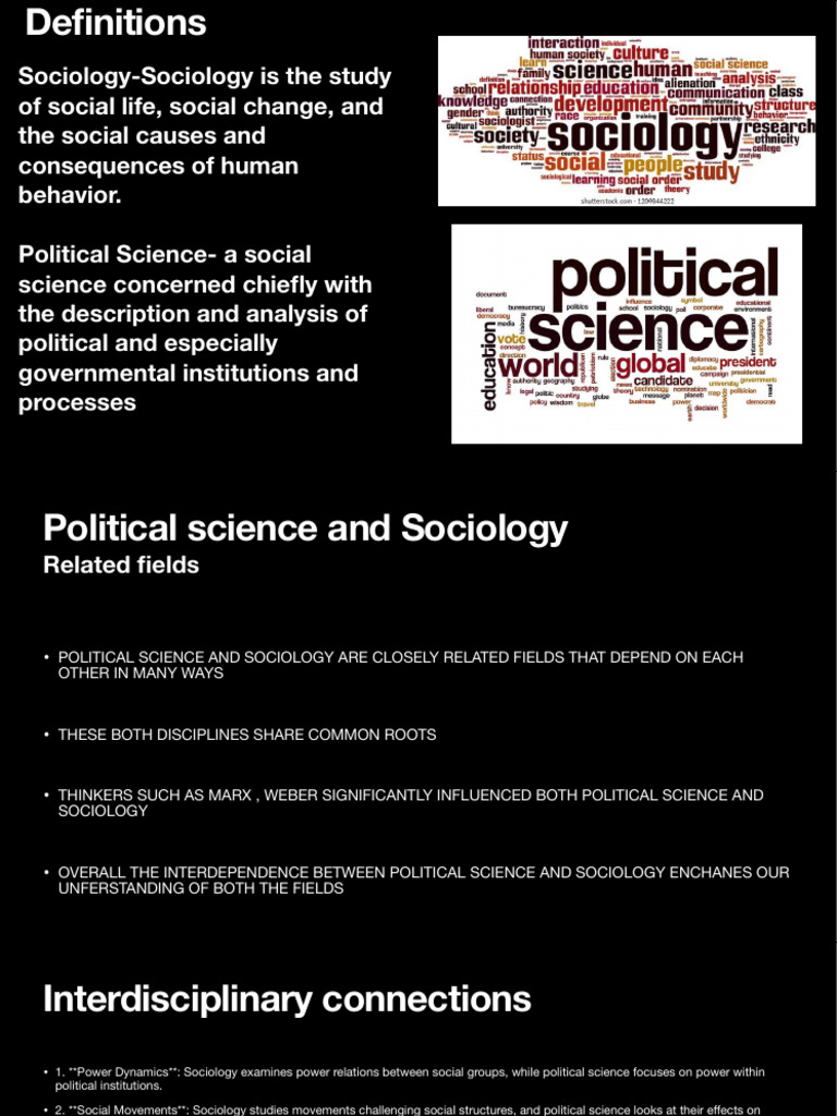 Socio and Pol Science | PDF | Sociology | Political Science