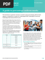 OMSAS GPA Conversion Scale PDF | PDF