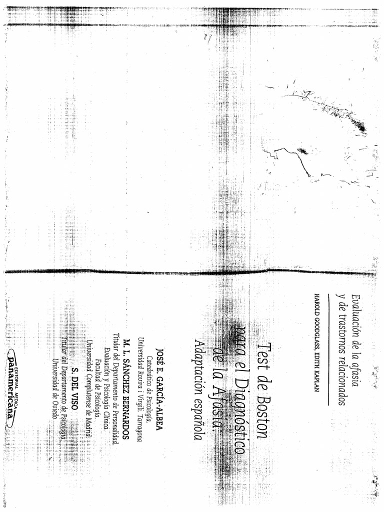 Test de Boston | PDF