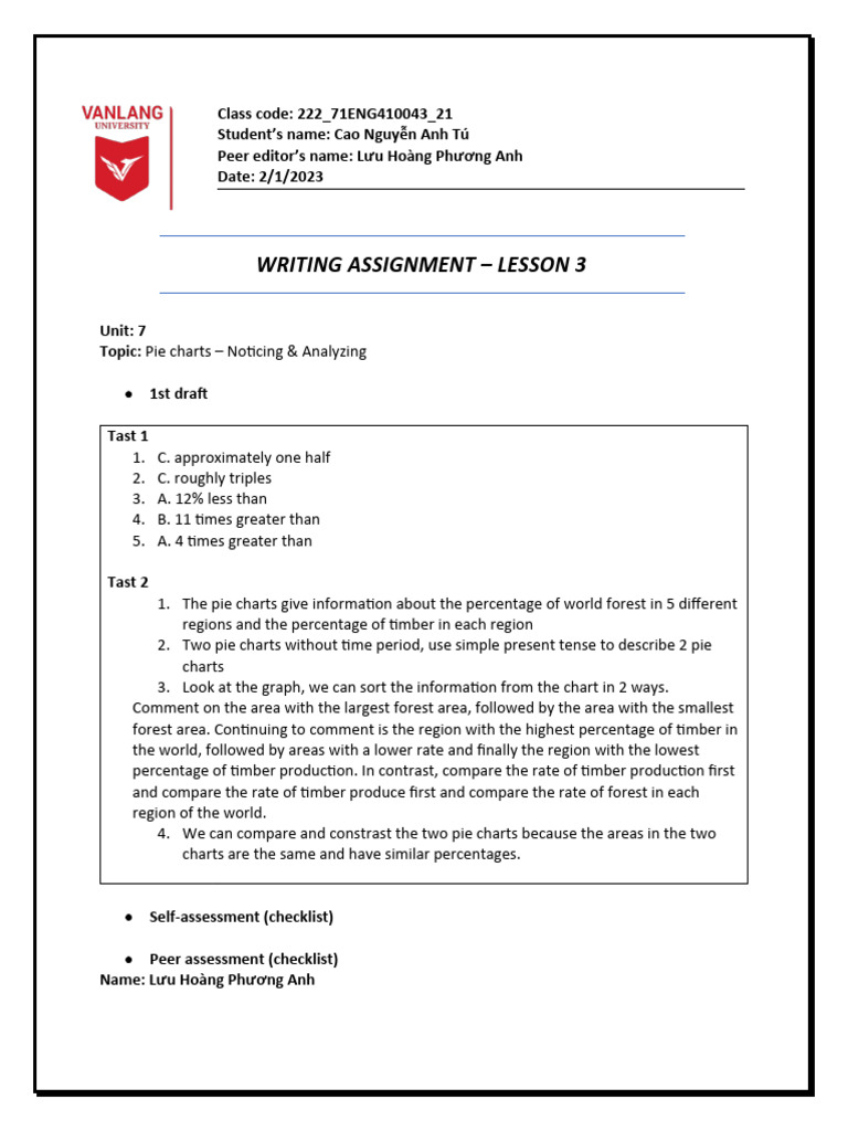Demo - Writing Assignment | PDF