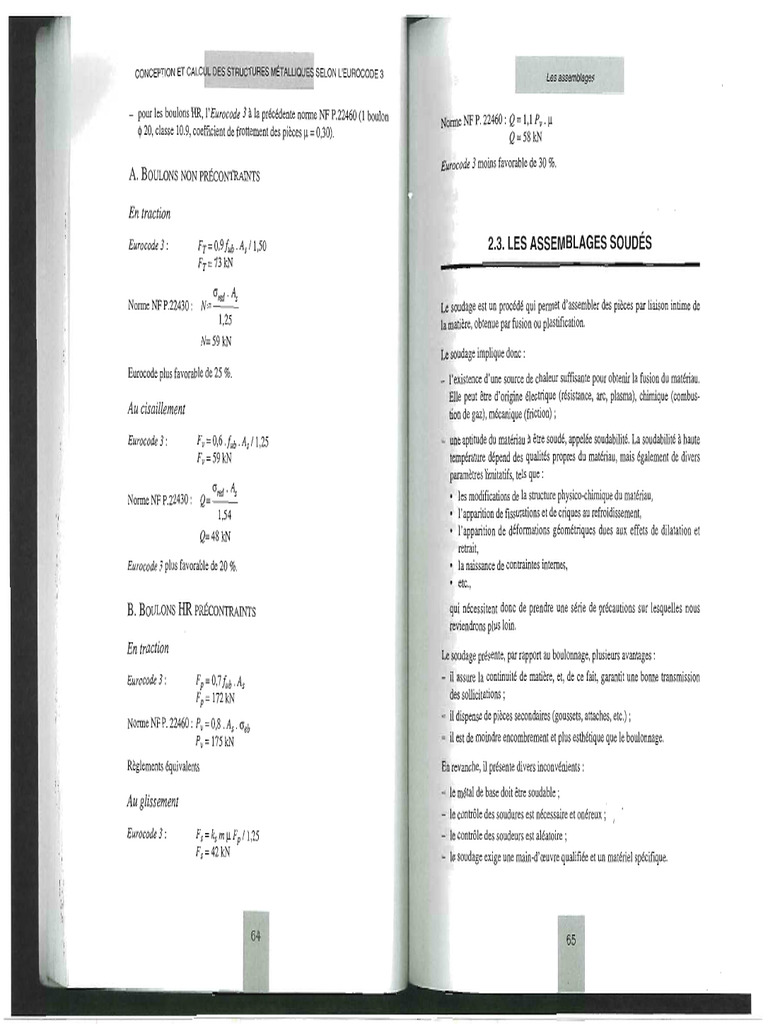 Les Assemblages Soudés | PDF