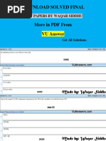 ISL202 Midterm MCQs by Waqar Siddhu | PDF