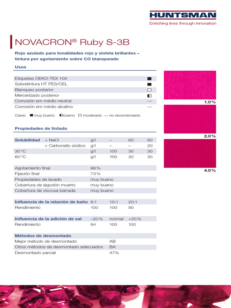 PaC I NOVACRON Ruby S-3B | PDF | Agua | Materiales