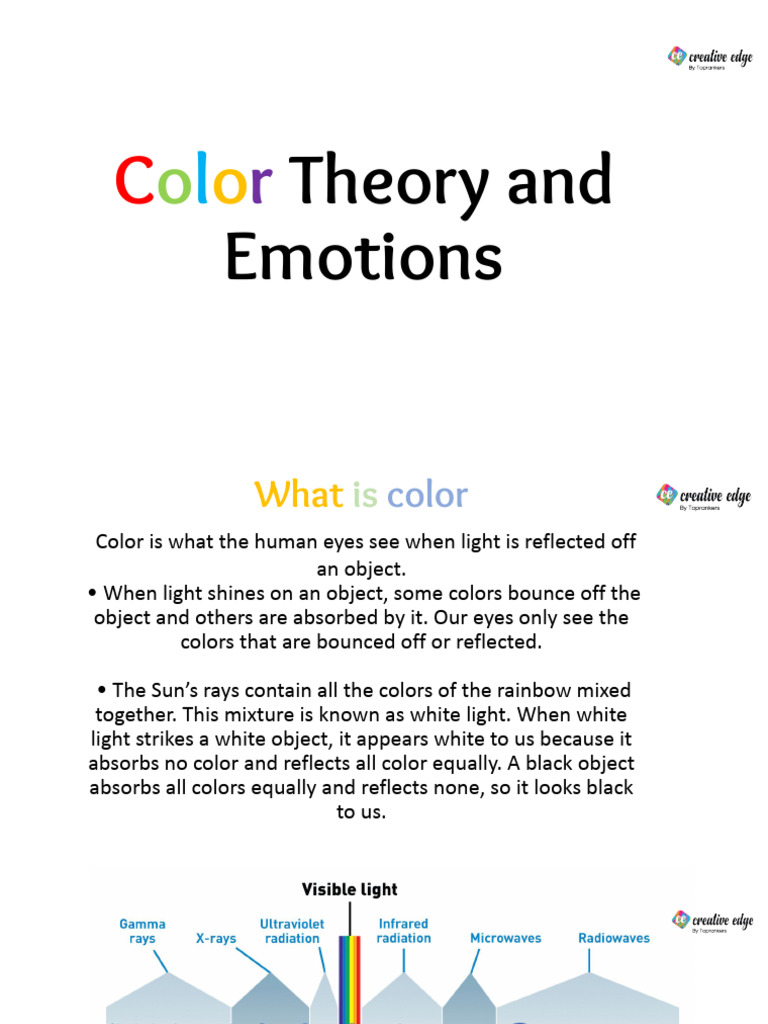 Colour Theory and Colour Emotions For Design Exams | PDF | Color | Light