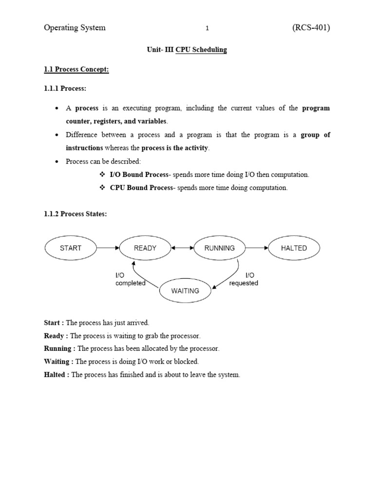 Unit 3 Part Xyz | PDF | Thread (Computing) | Scheduling (Computing)