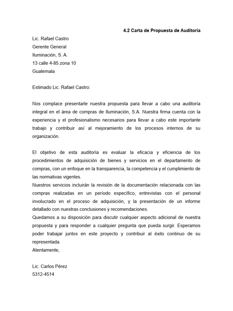 Cartas de Anexos Caso Práctico Laura | PDF | Auditoría