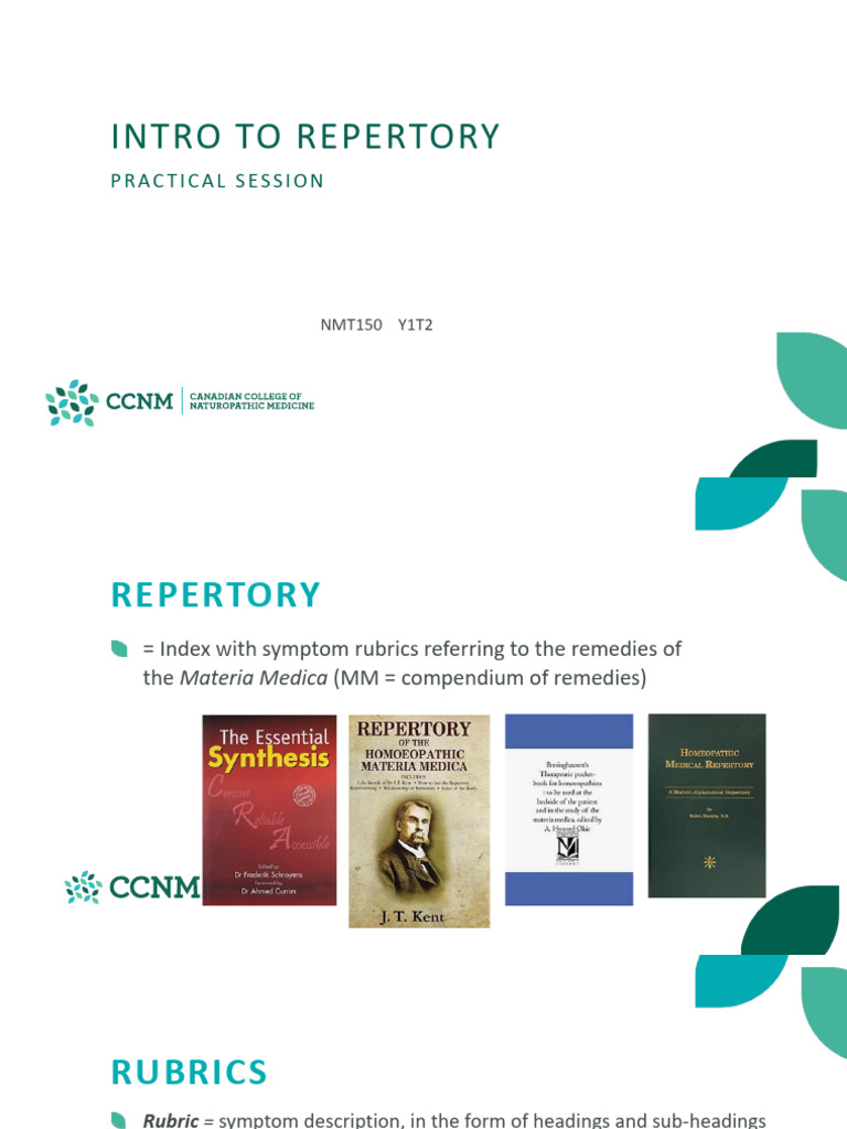 Homeopathy Repertory Guide | PDF | Thorax | Medical Specialties