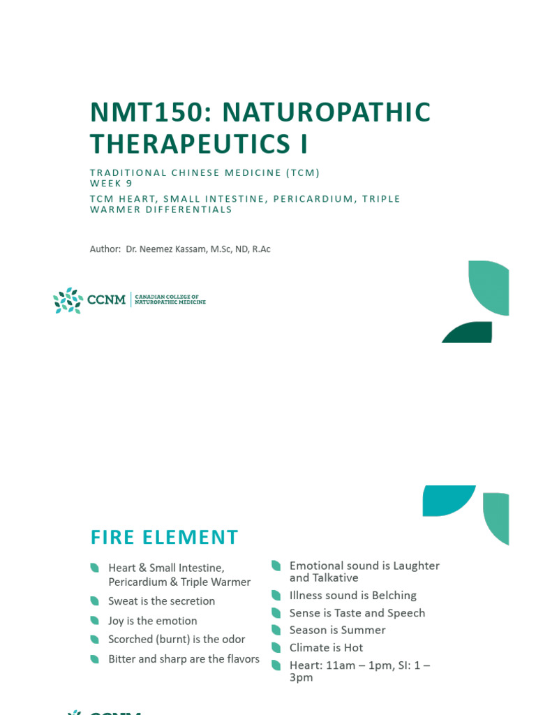 NMT 150 TCM Synchronous Lecture 9 (FINAL) | PDF | Traditional Chinese Medicine | Abdomen