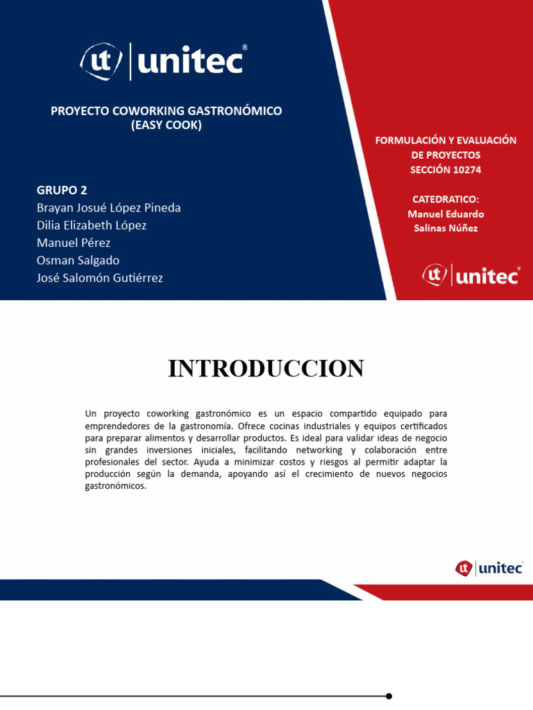 Proyecto Inversion EASY COOK | PDF | Logística | Marketing