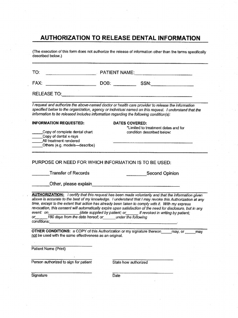 Release Form | PDF
