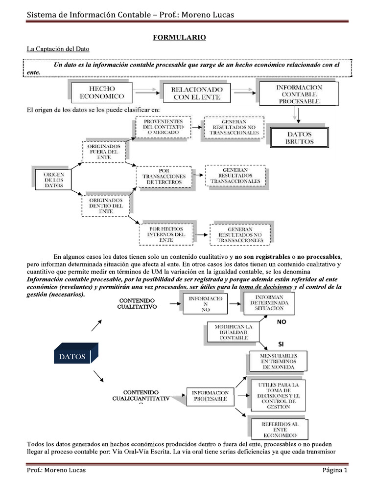 Teoria de Documentacion Del Sistema de Informacion Contable | PDF