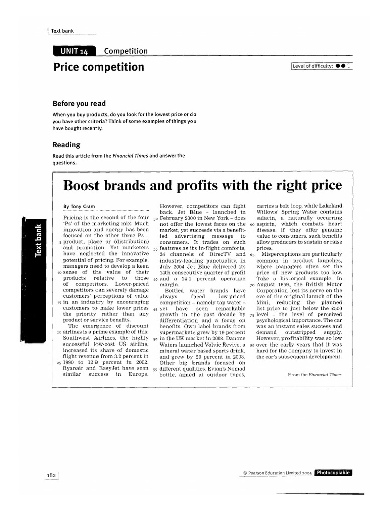Unit 14 Text (Boost Brands) | PDF