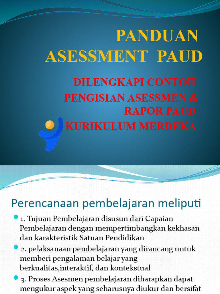 Panduan Asesmen PAUD Kurikulum Merdeka | PDF