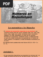 Números en Mapudungun | PDF