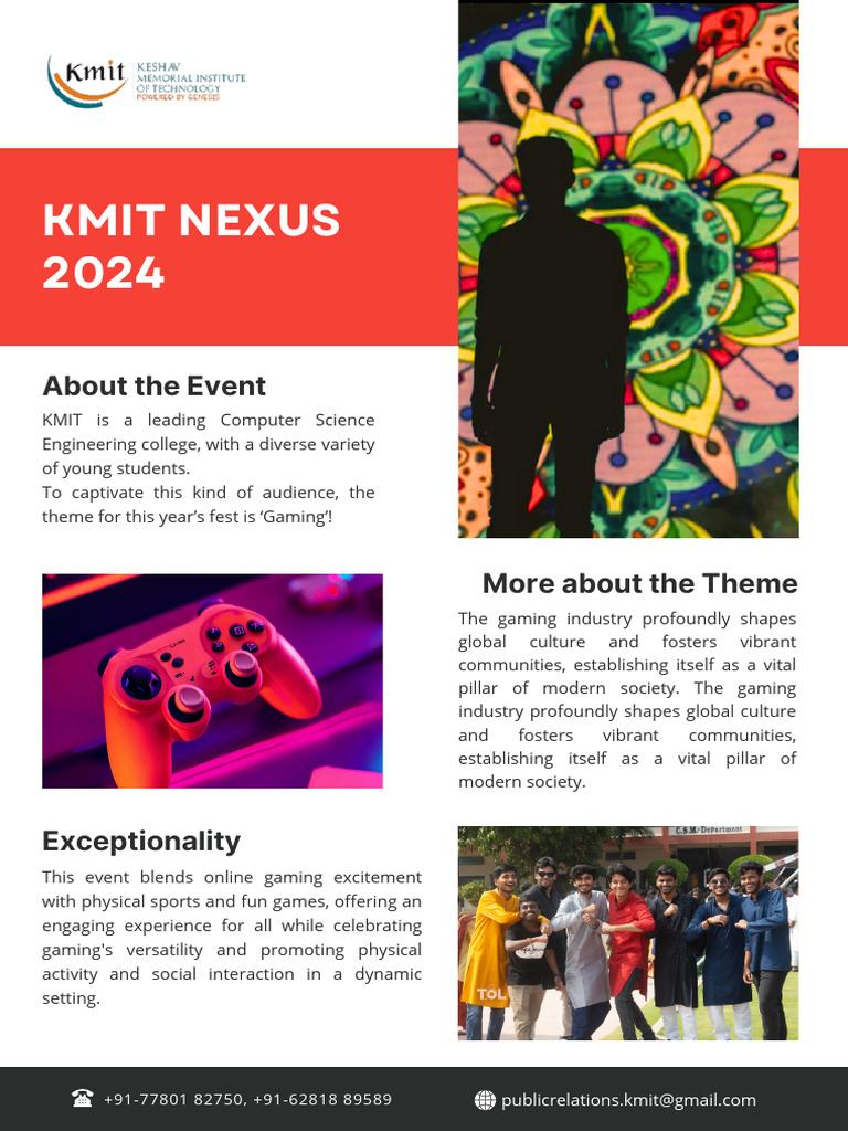 KMIT Fest2024 Brochure | PDF | Entertainment