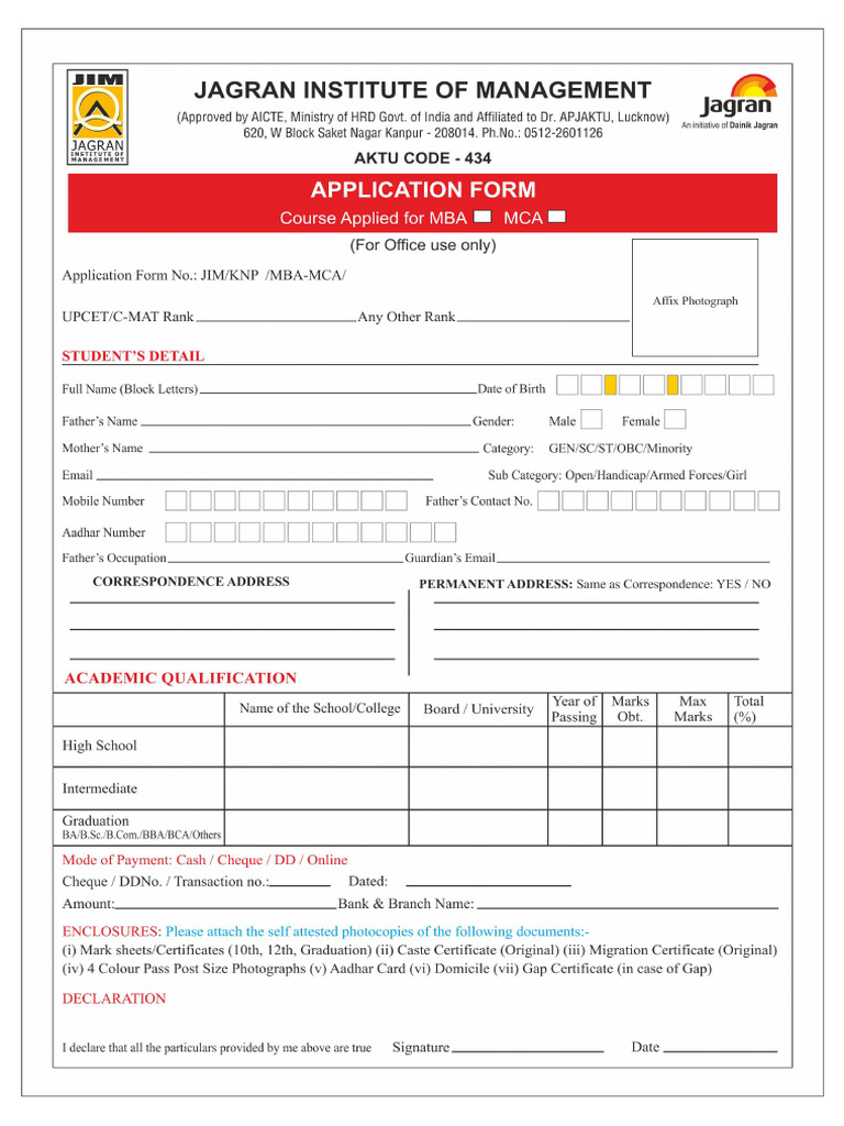 How To Give Application | PDF