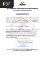 Alvará de Comercial - Angola | PDF