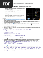 Phet Investigating The Parameters of Circular Orbits | PDF | Orbit | Sun