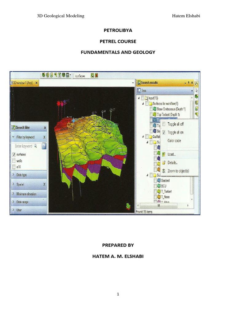 Chapter 01 - Geomodeling | PDF | Geology | Applied And ...