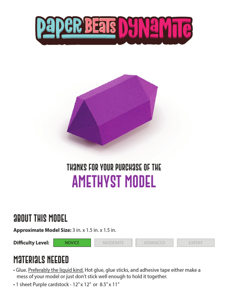Instructions Amethyst | PDF