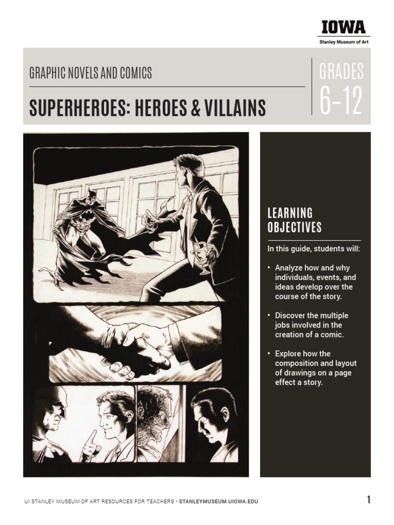 Graphic Novels SUPERHEROES FINAL | PDF | Batman | Comic Book