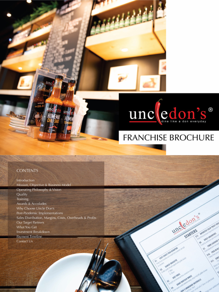 Franchise Brochure 2022 v3 | PDF