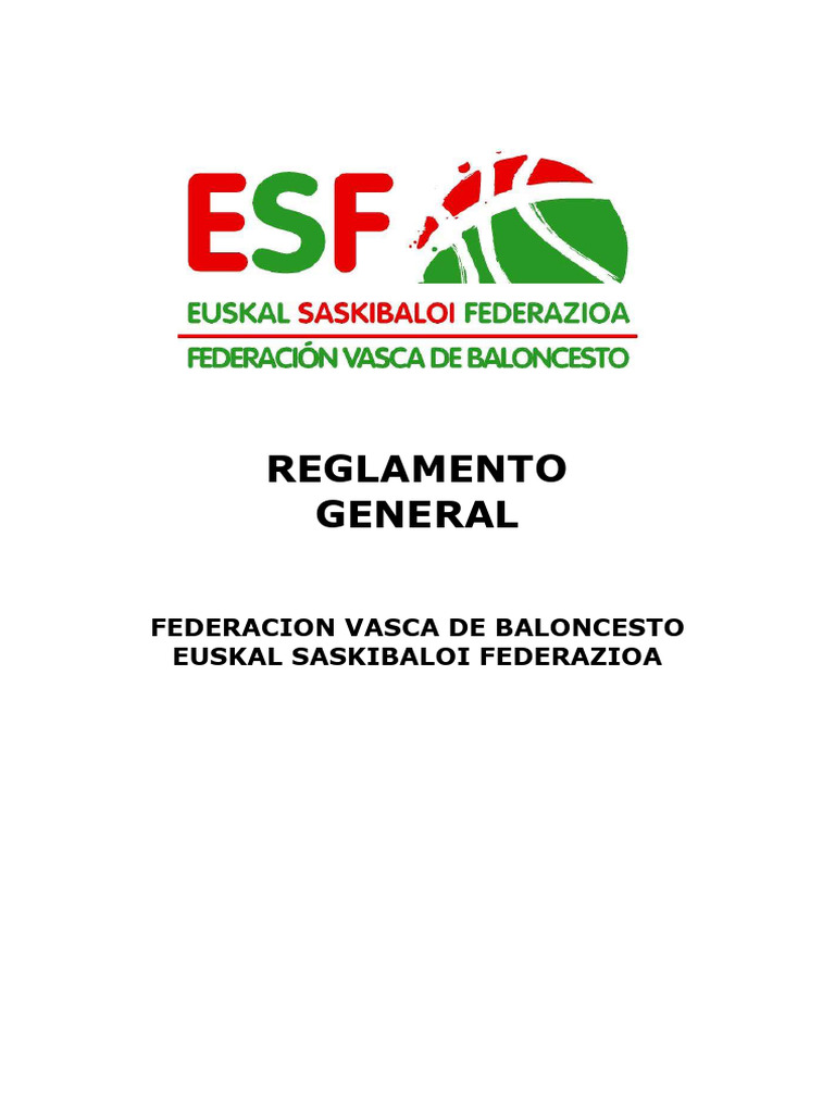 Reglamento General Esf (1) 1 | PDF | Regulación | Apelación