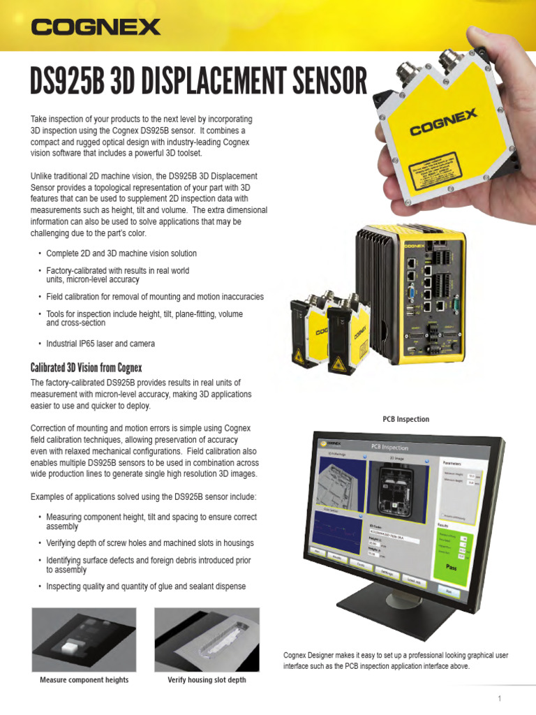 3d Dssenzor Ds925b Datasheet | PDF | 3 D Computer Graphics | Computer ...