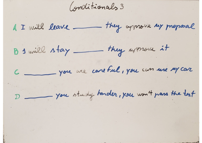 Market Leader Intermediate Unit 9 Conditionals 3 (Practice) | PDF