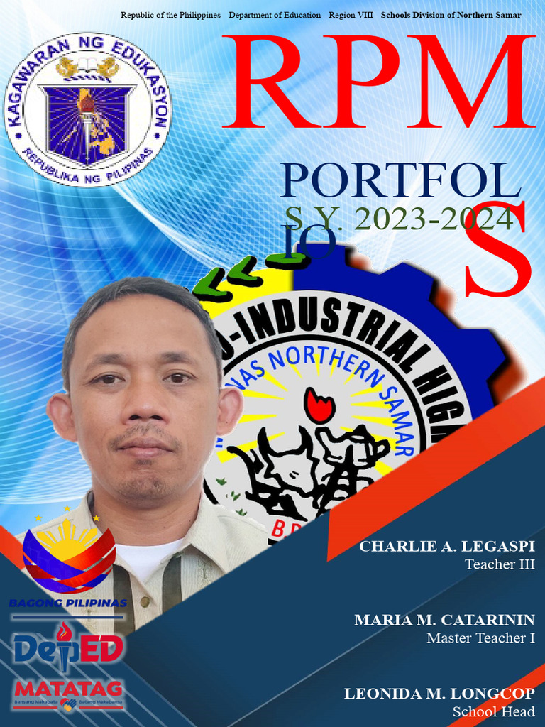 Rpms Eportfolio 2023 2024 Charlie Legaspi | PDF | Learning | Lesson Plan