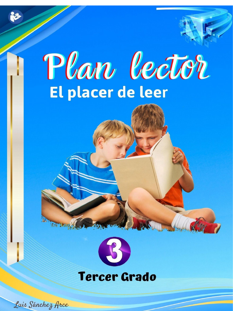 0 3ro Planificación Del Plan Lector Pdf Comprensión Lectora