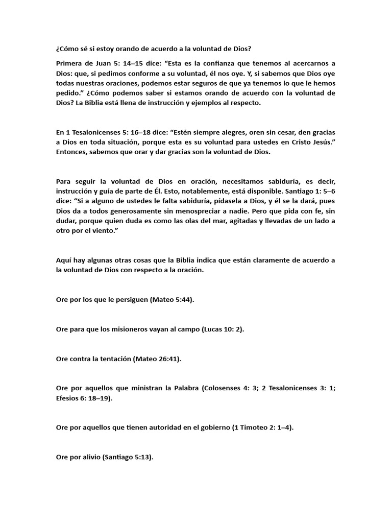 Documento | PDF | Oración | Creencia religiosa y doctrina