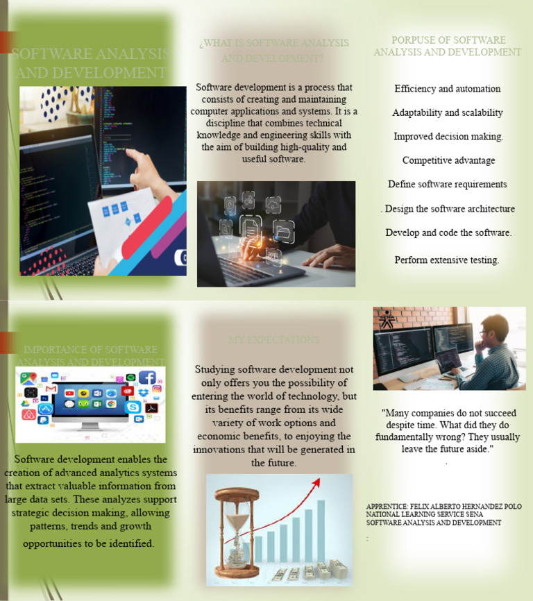 Folleto Ingles | PDF | Software Development | Software