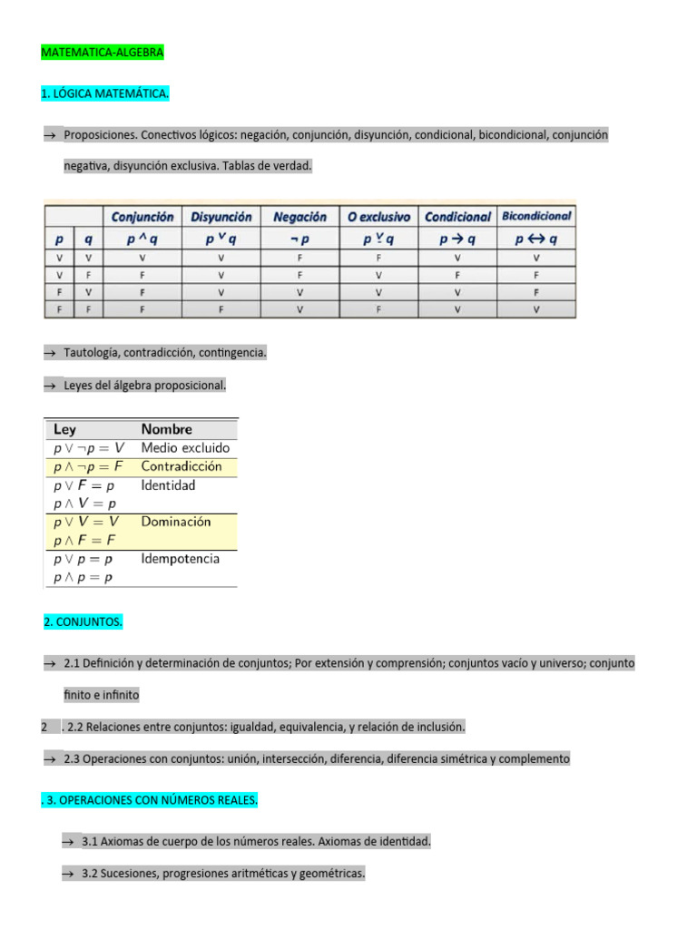 Temario Espe 27 | PDF | Compuestos químicos | Átomos